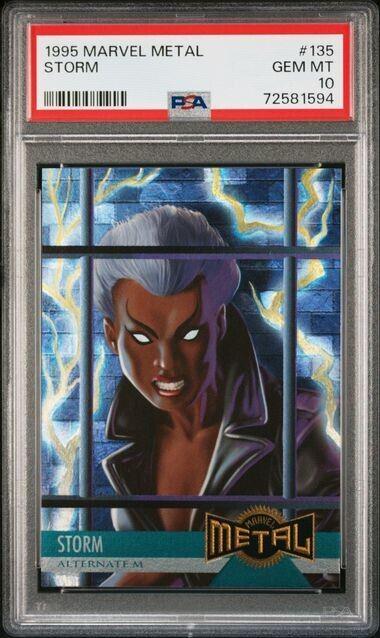 Storm #135 Prices | Marvel 1995 Metal | Marvel Cards