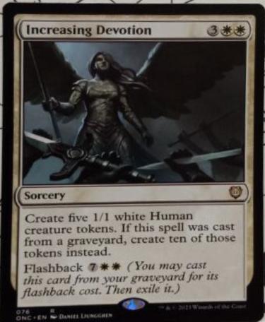 Increasing Devotion #76 Prices | Magic Phyrexia: All Will Be One Commander | Magic Cards