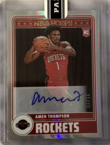 Amen Thompson [Premium Box Set Autograph] #281 Prices | 2023 Panini ...