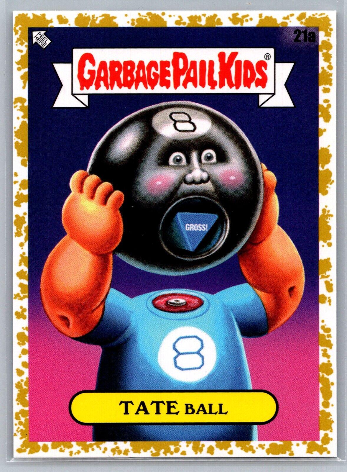 Tate Ball [Gold] #21a Prices | Garbage Pail Kids at Play | GPK Cards