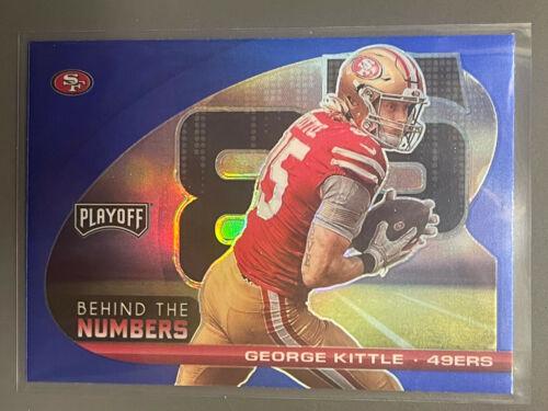 George Kittle [Blue] #BTN-GKI Prices | 2021 Panini Playoff Behind the ...