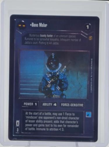 Bane Malar [Foil] Prices | Star Wars CCG Reflections | Star Wars Cards