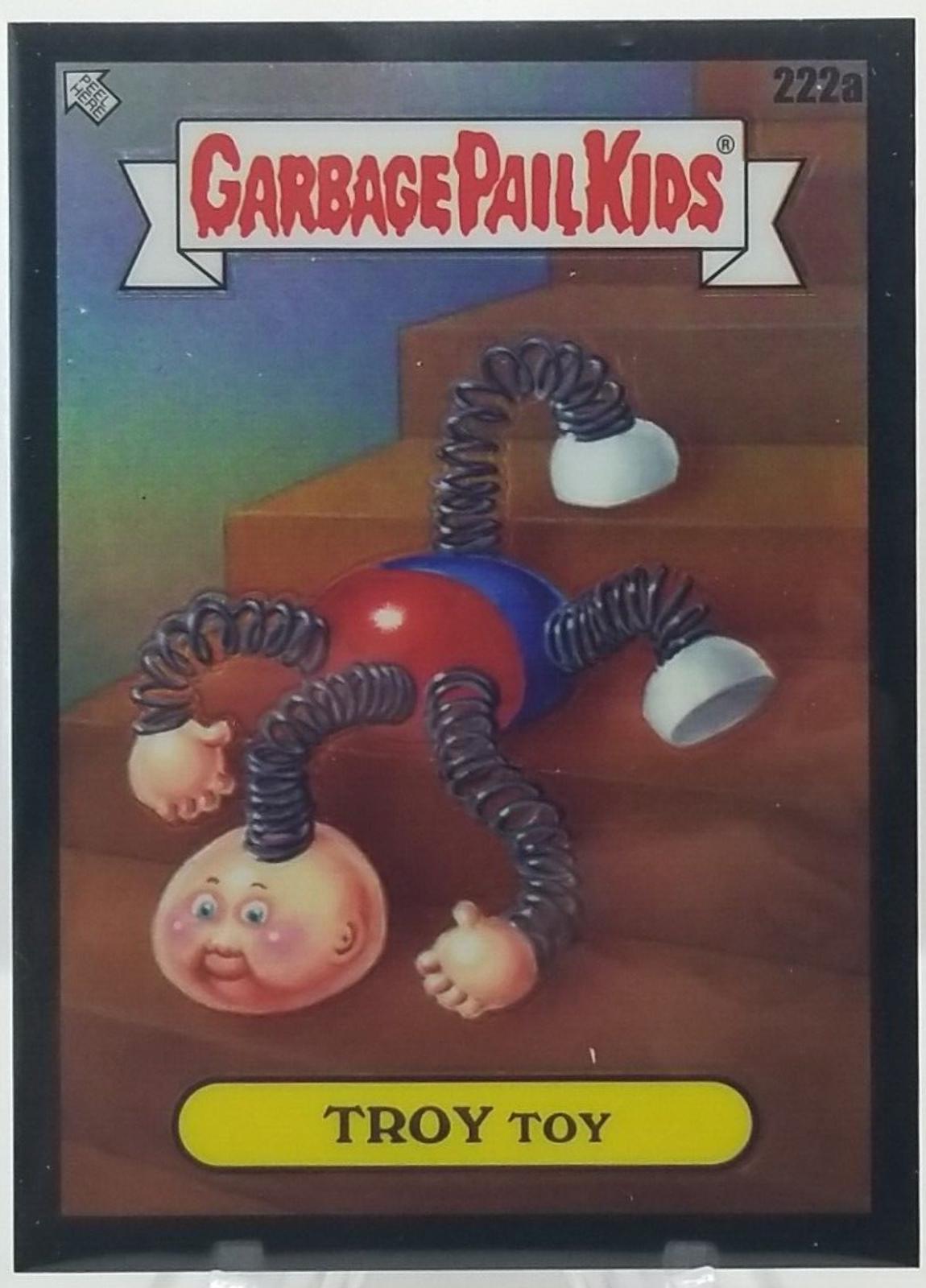 TROY Toy [Black] #222a Prices | 2023 Garbage Pail Kids Chrome | GPK Cards
