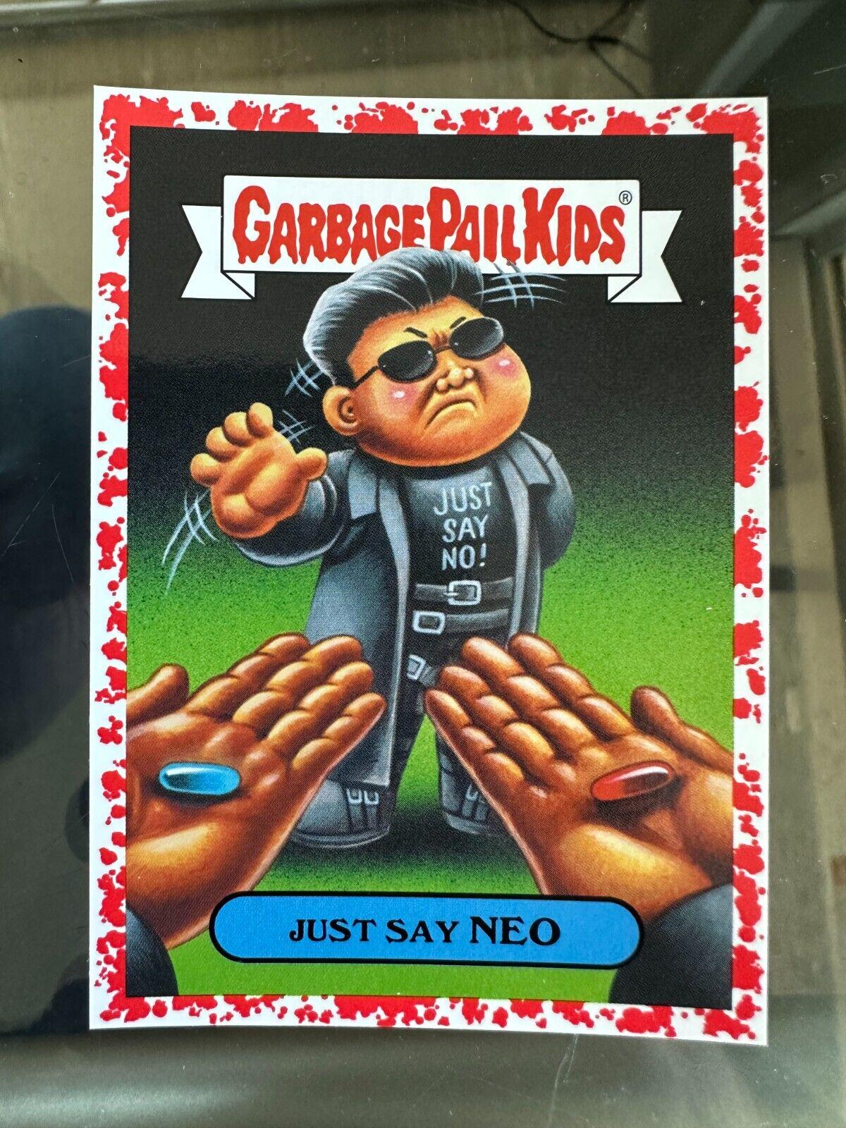 Just Say NEO [Red] #19a Prices | Garbage Pail Kids We Hate the 90s ...
