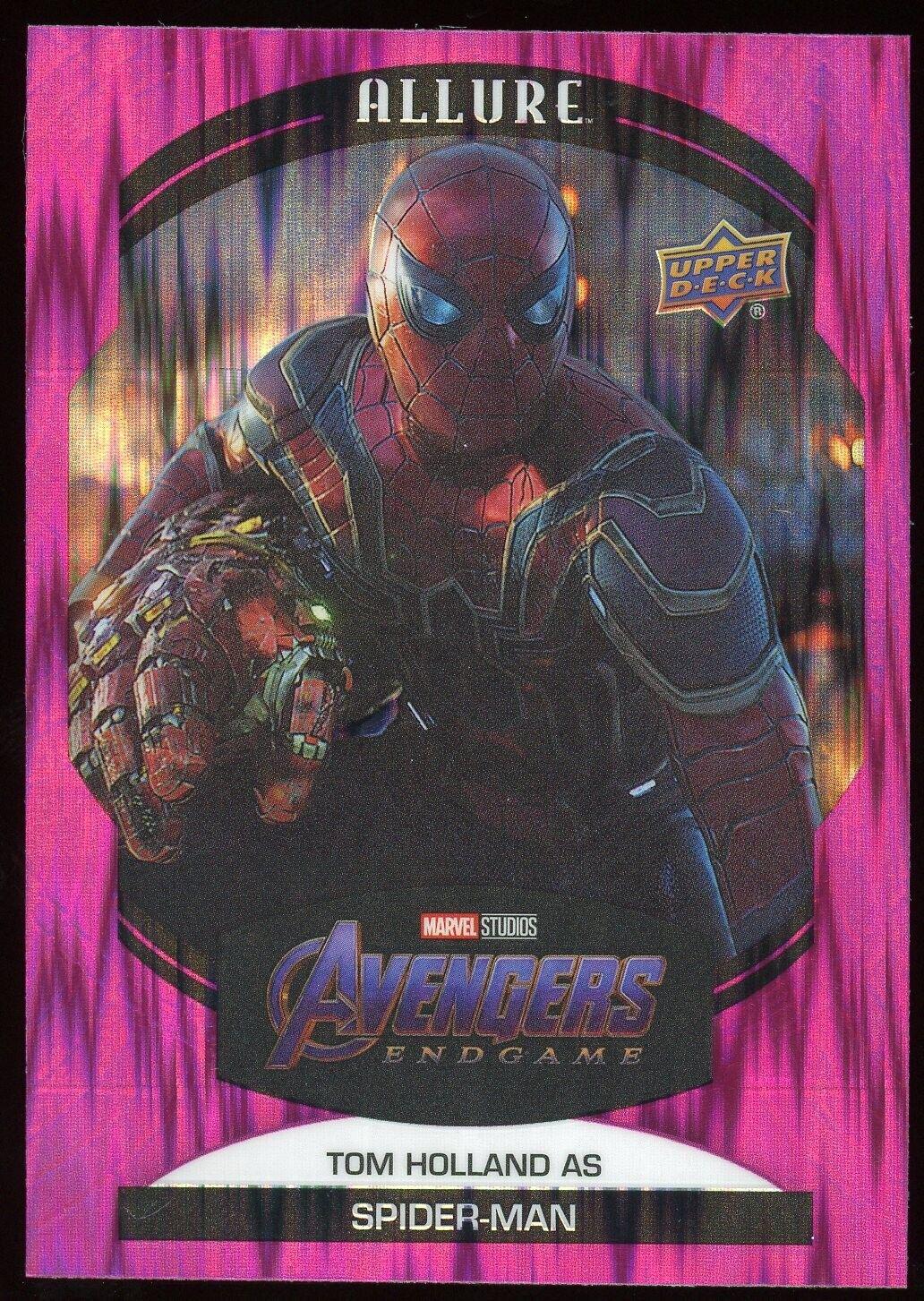 Tom Holland as Spider-Man [Magenta] #95 Prices | Marvel 2022 Allure ...