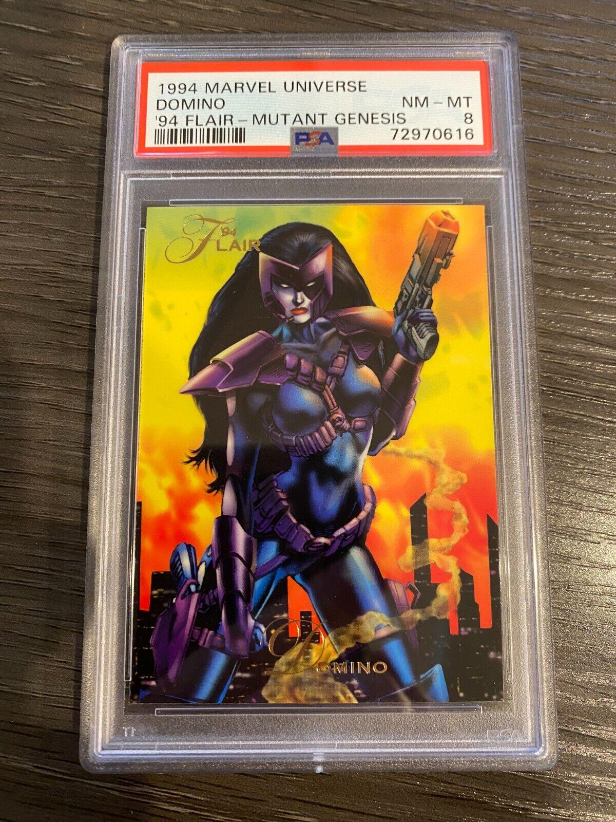 Domino [Mutant Genesis] Prices | Marvel 1994 Flair | Marvel Cards