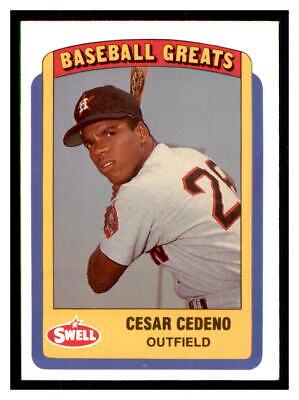 Cesar Cedeno #41 Prices | 1990 Swell Greats | Baseball Cards