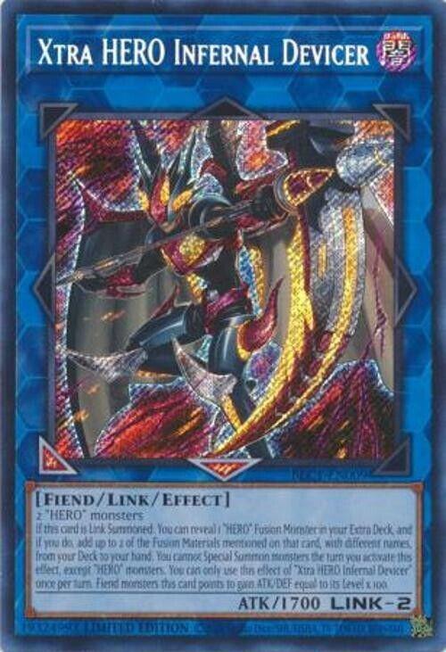 Xtra HERO Infernal Devicer [1st Edition] BLC1-EN009 Prices | YuGiOh ...