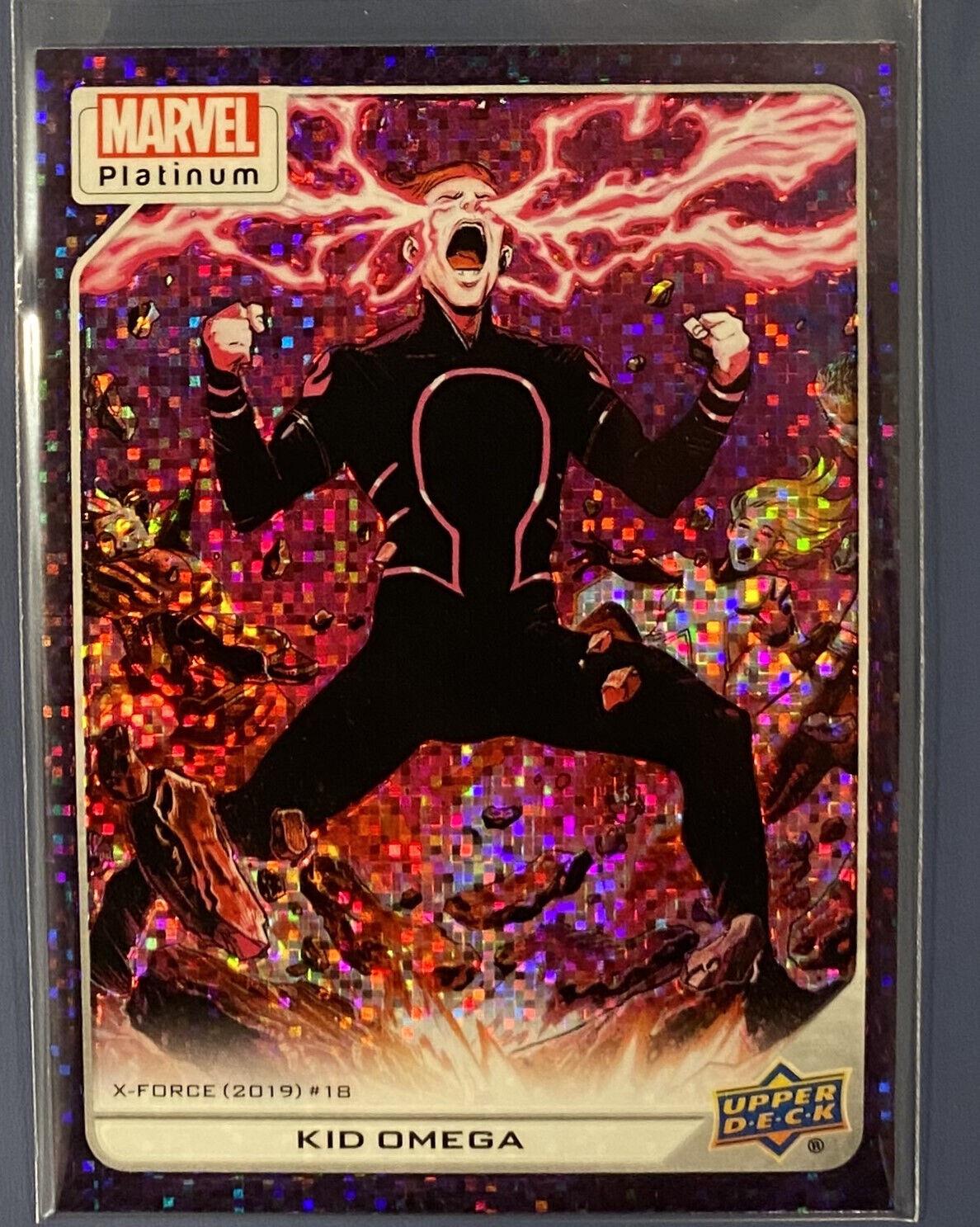 Kid Omega [Purple Pixels] #109 Prices | Marvel 2023 Upper Deck Platinum ...