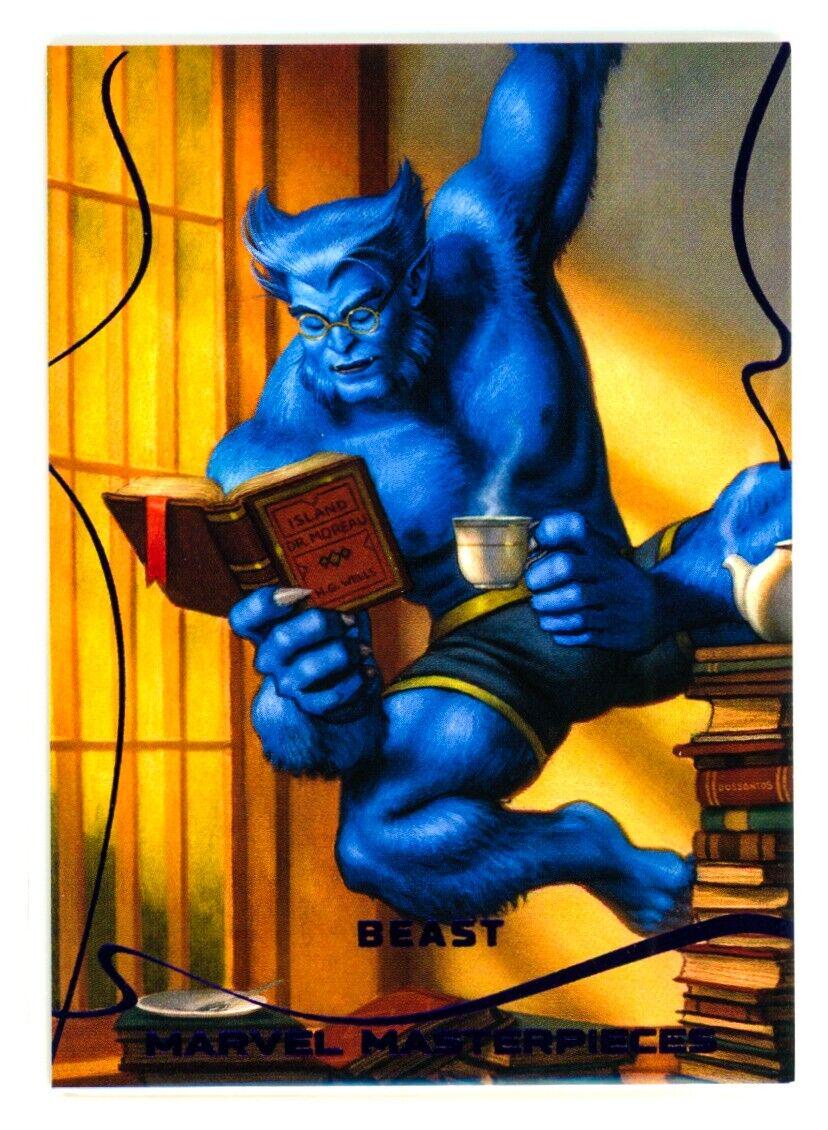 Beast [Purple Foil] #73 Prices | Marvel 2022 Masterpieces | Marvel Cards