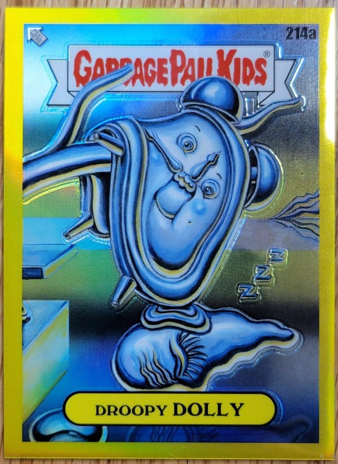 Droopy DOLLY [Yellow Refractor] #214a Prices | 2022 Garbage Pail Kids ...