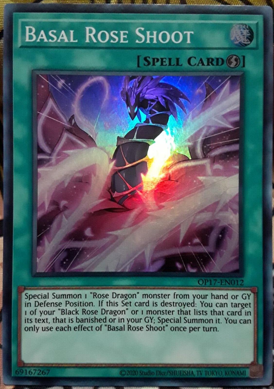 Basal Rose Shoot OP17-EN012 Prices | YuGiOh OTS Tournament Pack 17 ...