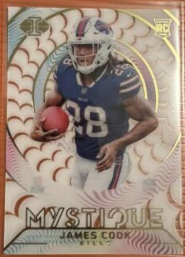 James Cook #M-19 Prices | 2022 Panini Illusions Mystique | Football Cards