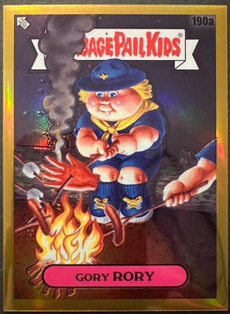 Gory RORY [Gold Refractor] #190a Prices | 2022 Garbage Pail Kids Chrome ...