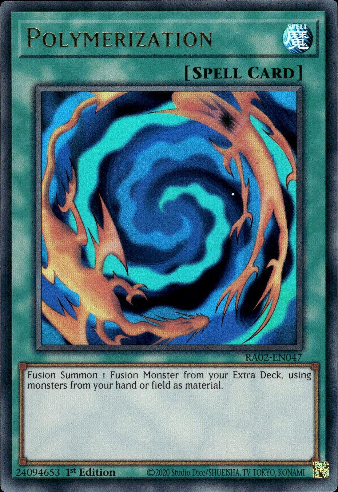 Polymerization [Ultra Rare] RA02-EN047 Prices | YuGiOh 25th Anniversary ...