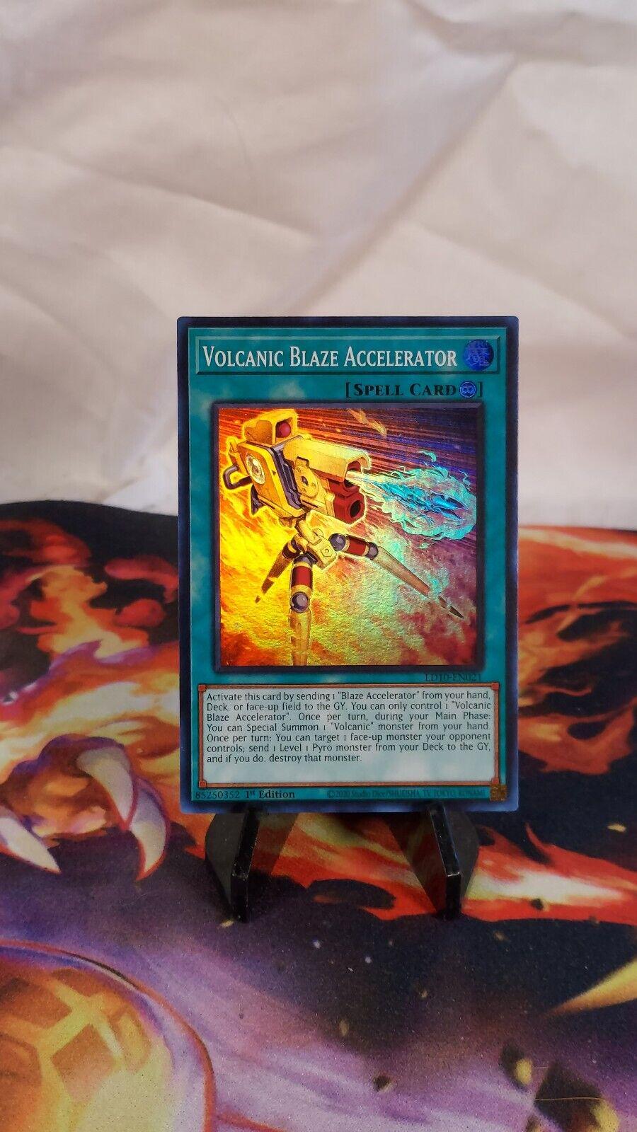 Volcanic Blaze Accelerator LD10-EN021 Prices | YuGiOh Legendary ...