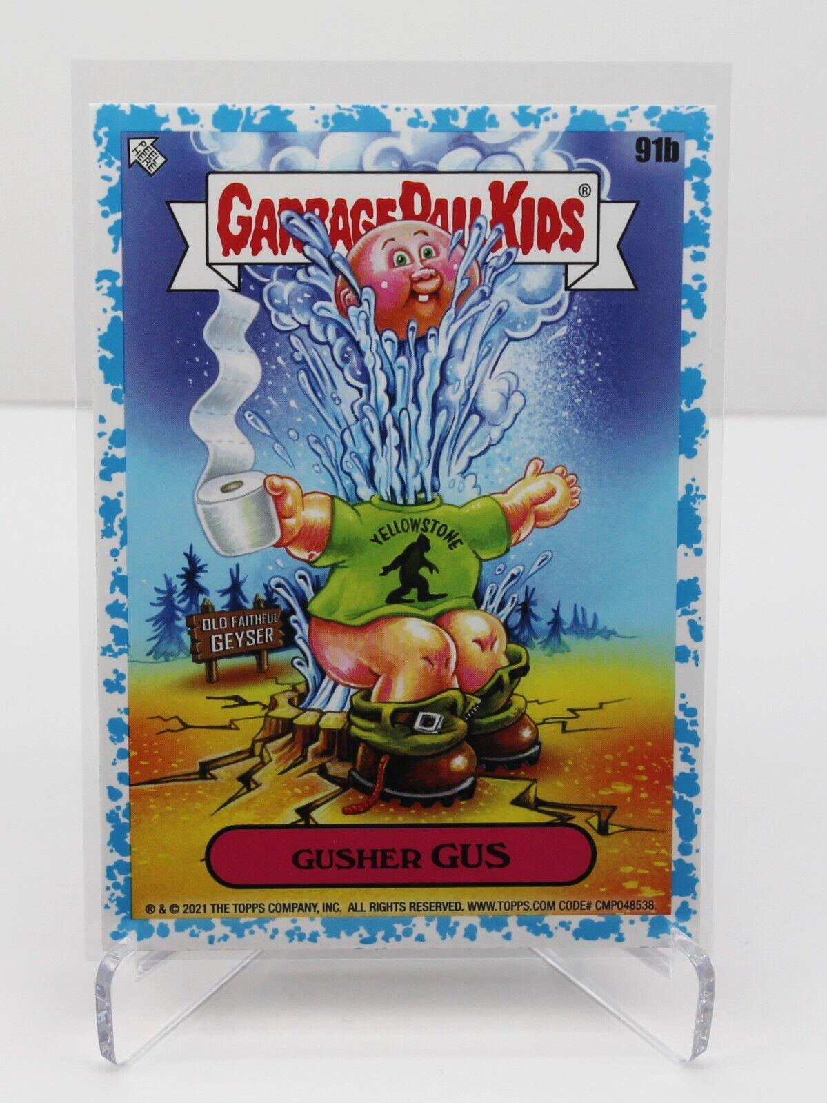 Gusher GUS [Blue] #91b Prices | Garbage Pail Kids Go on Vacation | GPK ...