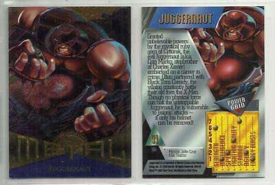 Juggernaut #99 Prices | Marvel 1995 Metal | Marvel Cards