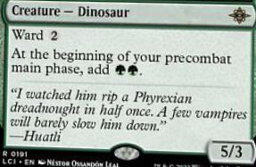 Hulking Raptor #191 Prices | Magic Lost Caverns of Ixalan | Magic Cards