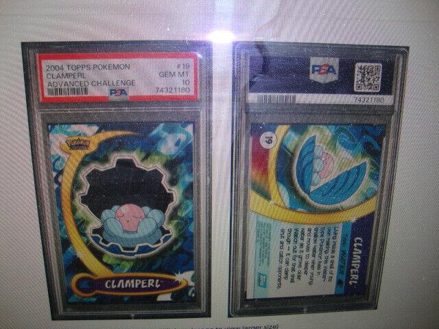 Clamperl #19 Prices | Pokemon 2004 Topps Advanced Challenge | Pokemon Cards