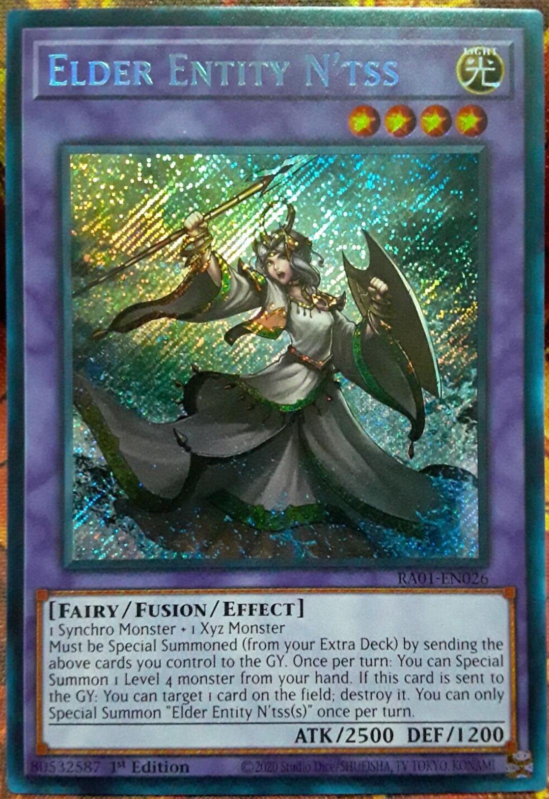 Elder Entity N'tss [Secret Rare] RA01-EN026 Prices | YuGiOh 25th ...