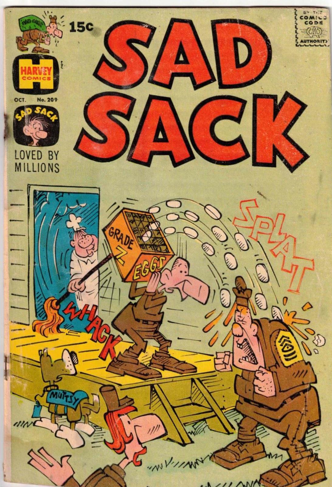Sad Sack Comics #209 (1969) Prices | Sad Sack Comics Series