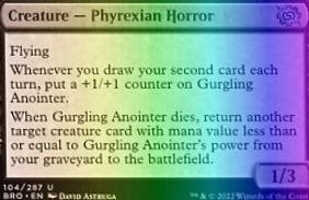 Gurgling Anointer #104 Prices | Magic Brother's War | Magic Cards