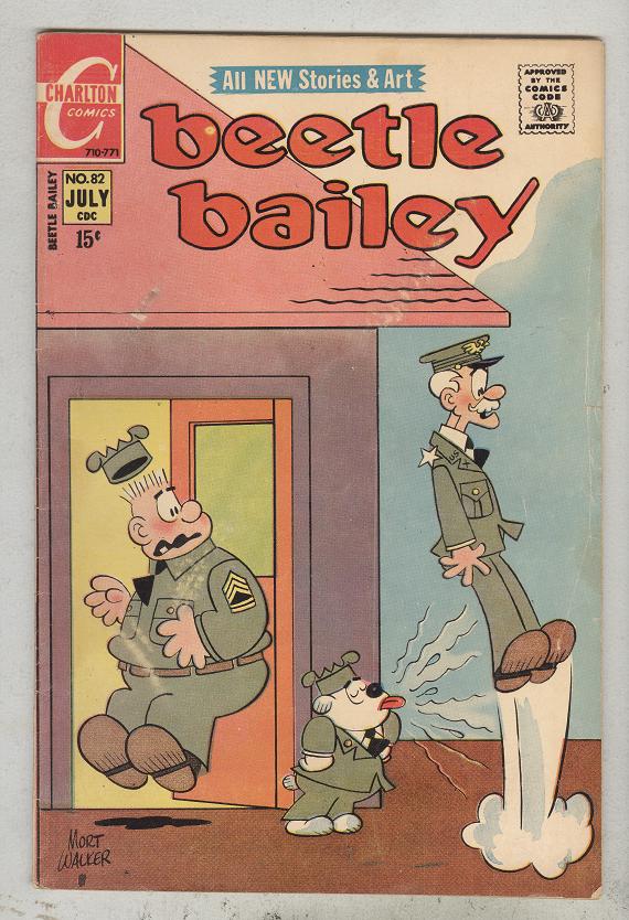 Beetle Bailey #82 (1971) Prices | Beetle Bailey Series