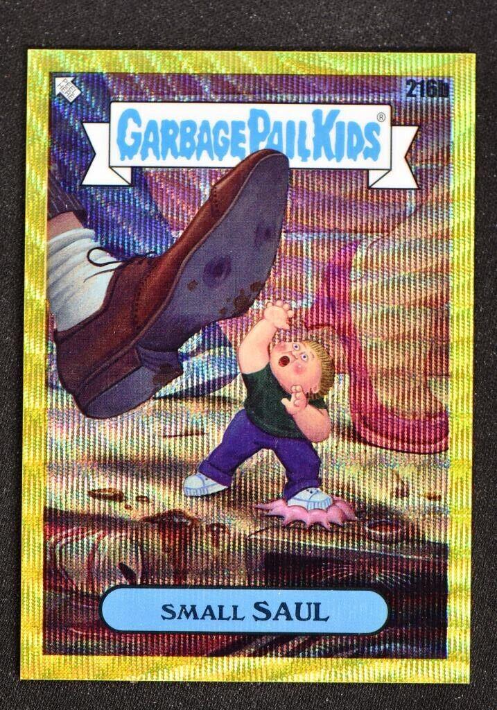 Small SAUL [Yellow Wave] #216b Prices | 2023 Garbage Pail Kids Chrome ...