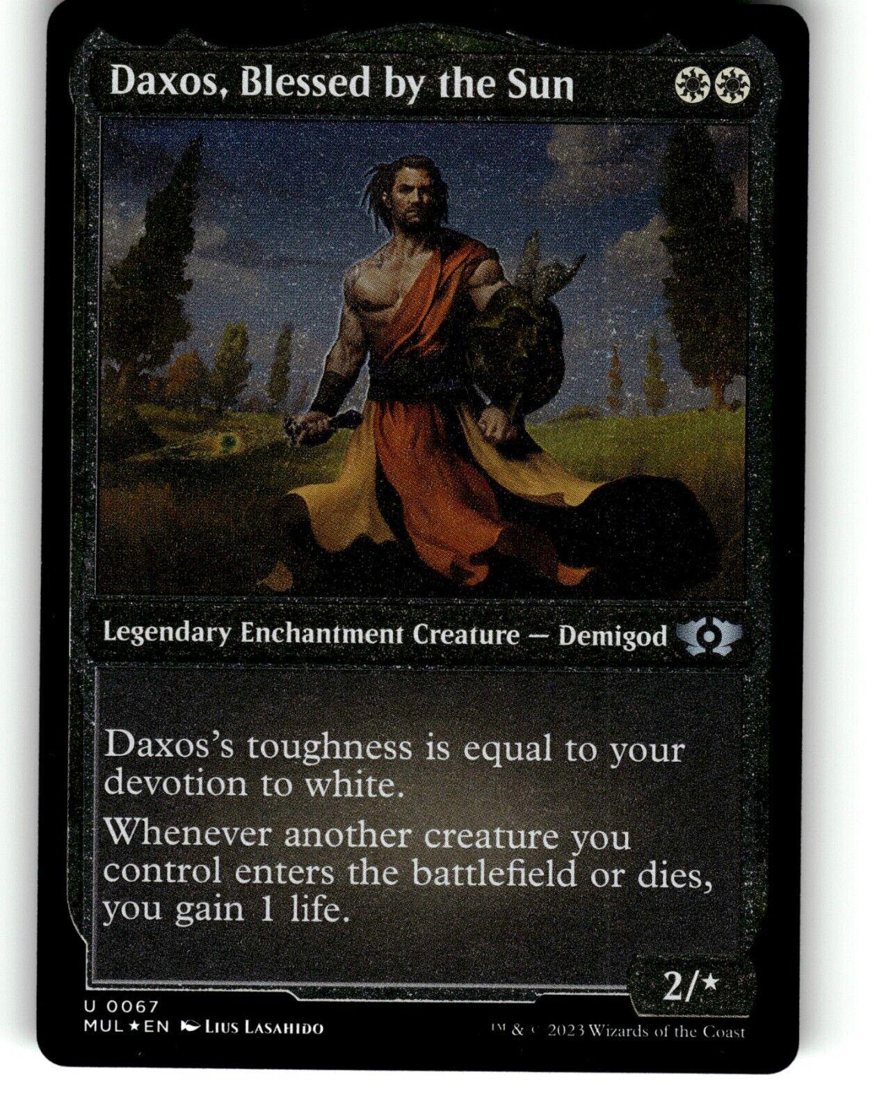 Daxos, Blessed by the Sun #2 Prices | Magic Multiverse Legends | Magic ...