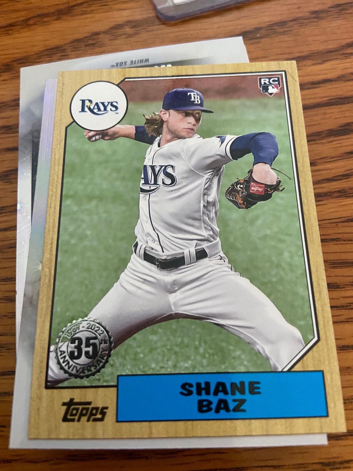 Shane BAz #87TB-33 Prices | 2022 Topps 1987 Series 2 | Baseball Cards