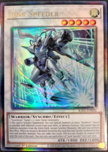 Junk Speeder [Ultimate Rare] RA01-EN032 Prices | YuGiOh 25th Anniversary Rarity Collection ...