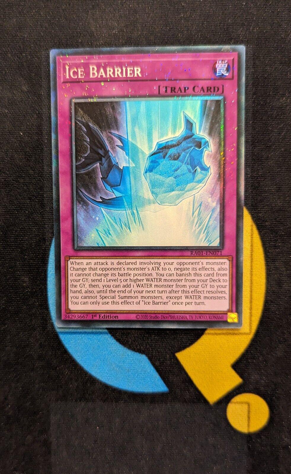 Ice Barrier [Collector's Rare] RA01-EN071 Prices | YuGiOh 25th ...