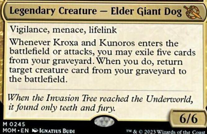 Kroxa and Kunoros #312 Prices | Magic March of the Machine | Magic Cards