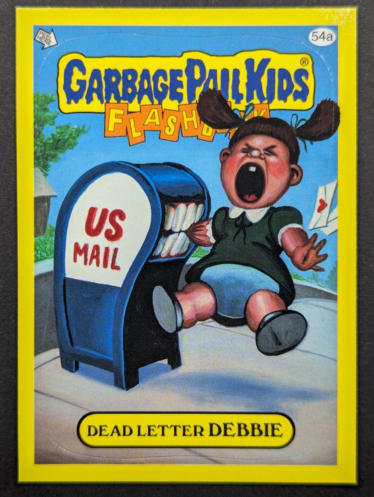 Dead Letter Debbie 54a Precios 2011 Garbage Pail Kids Tarjetas De