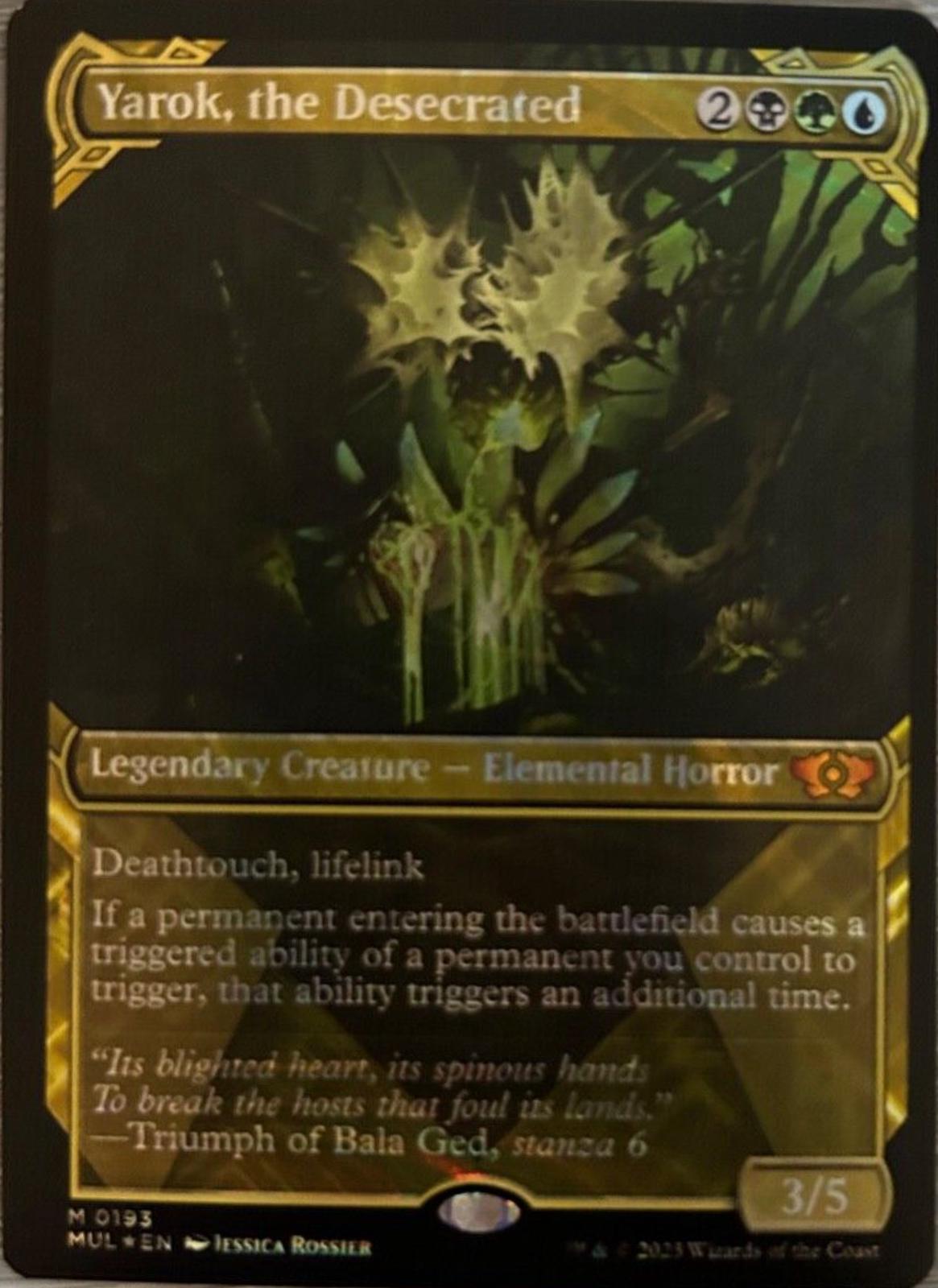 Yarok, the Desecrated [Halo] #193 Prices | Magic Multiverse Legends ...