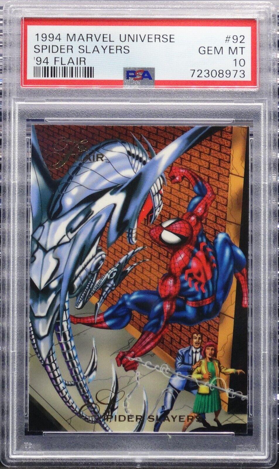 Spider Slayers #92 Prices | Marvel 1994 Flair | Marvel Cards