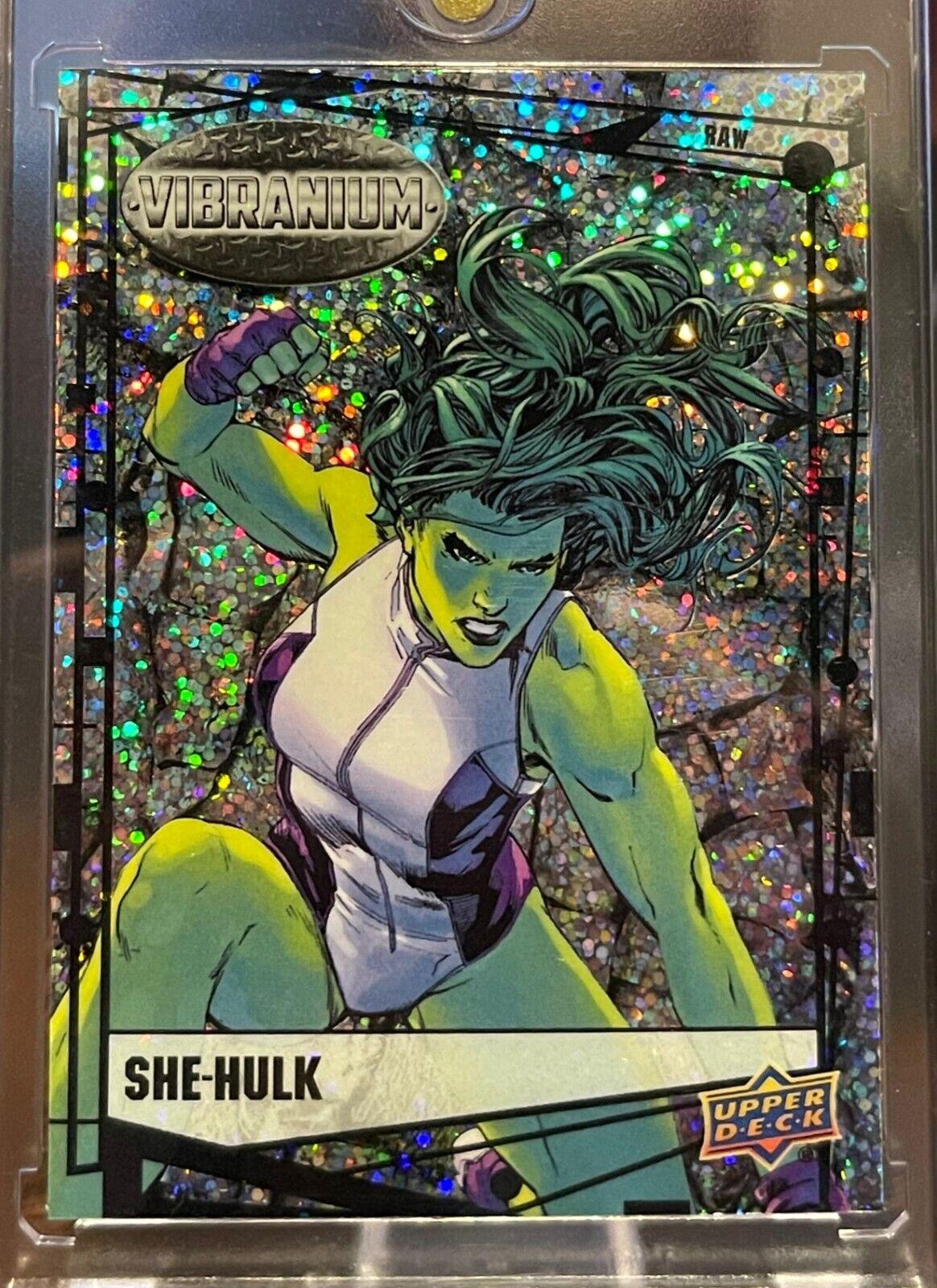 She-Hulk [Raw] #52 Prices | Marvel 2015 Upper Deck Vibranium | Marvel Cards