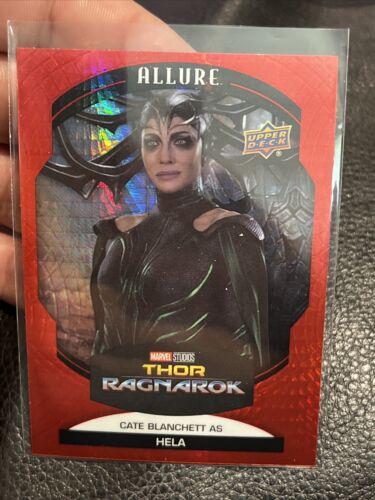 Cate Blanchett as Hela [Red] #64 Prices | Marvel 2022 Allure | Marvel Cards