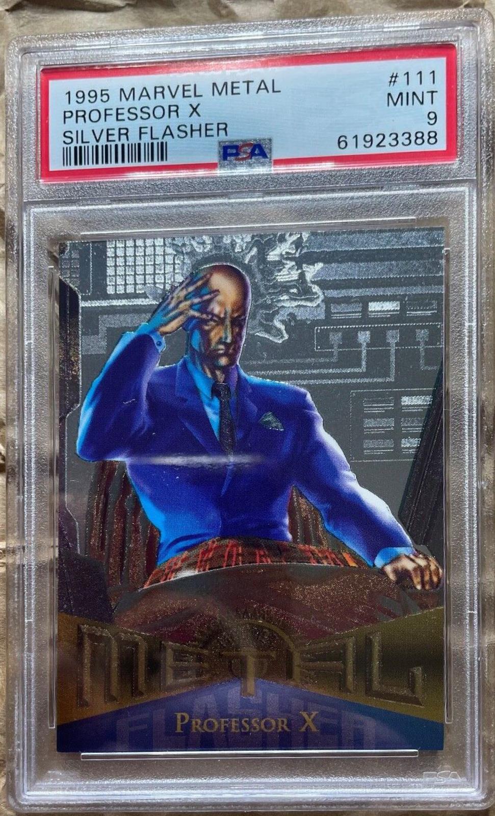 Professor X [Silver Flasher] #111 Prices | Marvel 1995 Metal | Marvel Cards