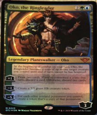 Oko, the Ringleader [Foil] #305 Prices | Magic Outlaws of Thunder ...