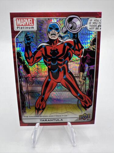 Tarantula [Red Prism] #130 Prices | Marvel 2023 Upper Deck Platinum ...