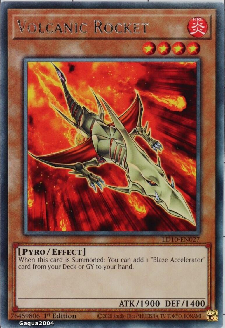 Volcanic Rocket LD10-EN027 Prices | YuGiOh Legendary Duelists ...