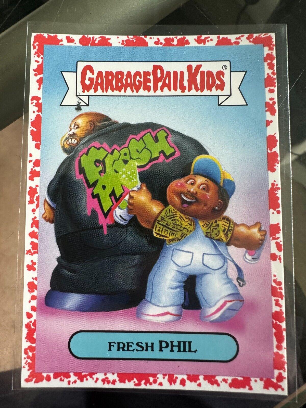 Fresh PHIL [Red] #7b Prices | Garbage Pail Kids We Hate the 90s | GPK Cards