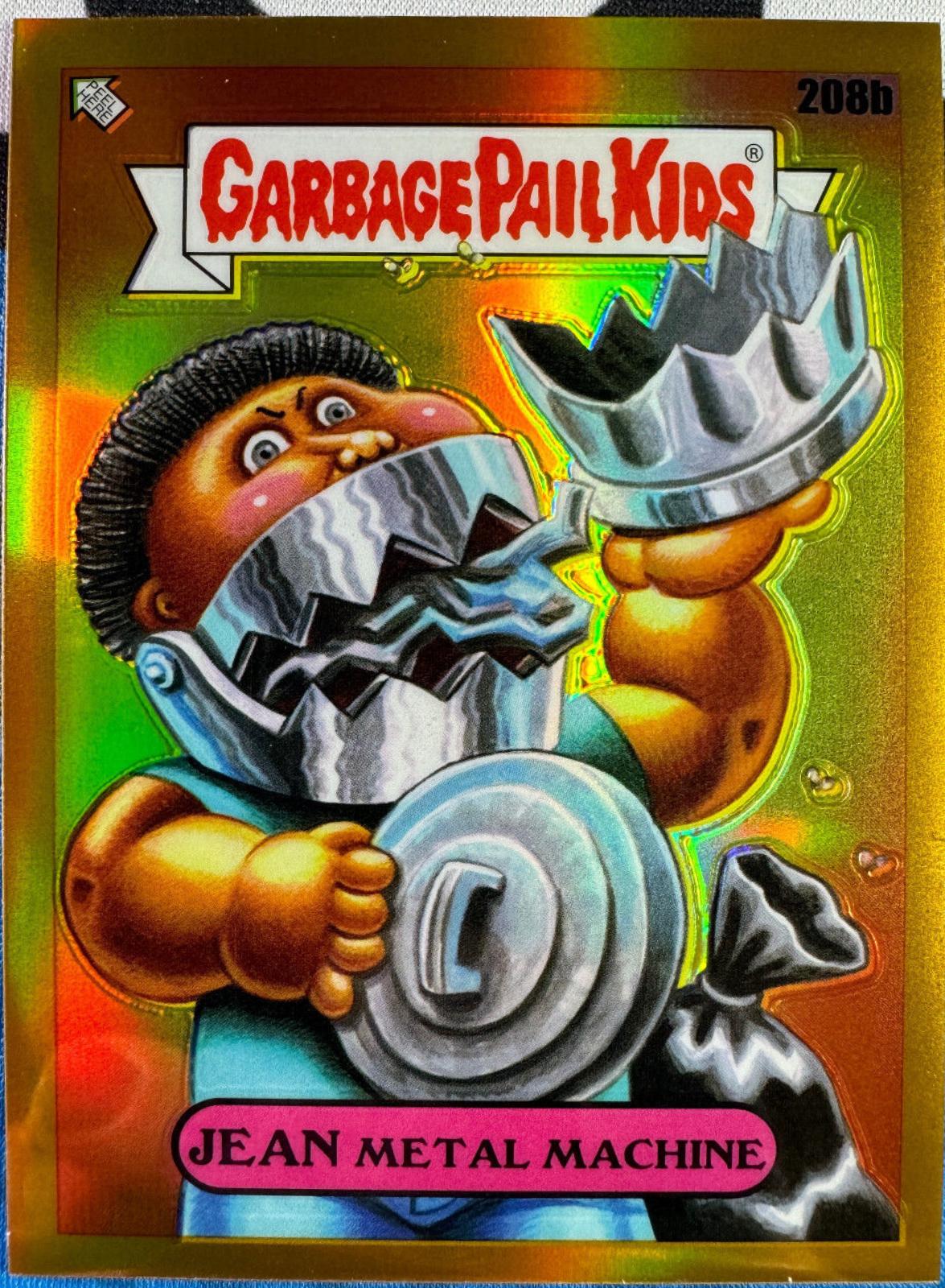 JEAN Metal Machine [Gold Refractor] #208b Prices | 2022 Garbage Pail ...