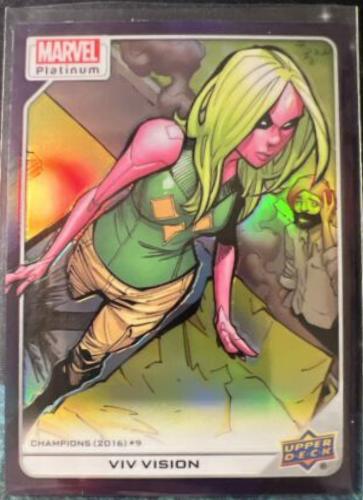 Viv Vision [Purple Rainbow] #156 Prices | Marvel 2023 Upper Deck ...