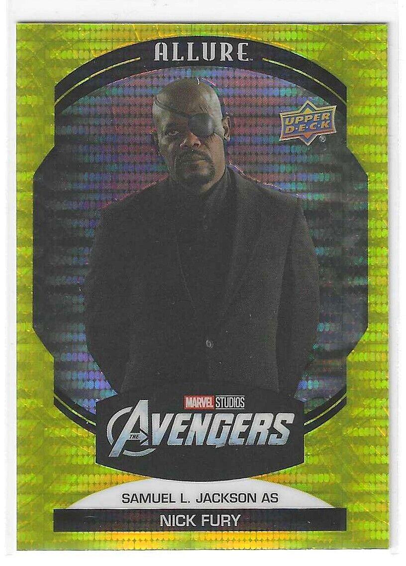 Samuel L. Jackson as Nick Fury [Yellow Taxi] #12 Prices | Marvel 2022 ...