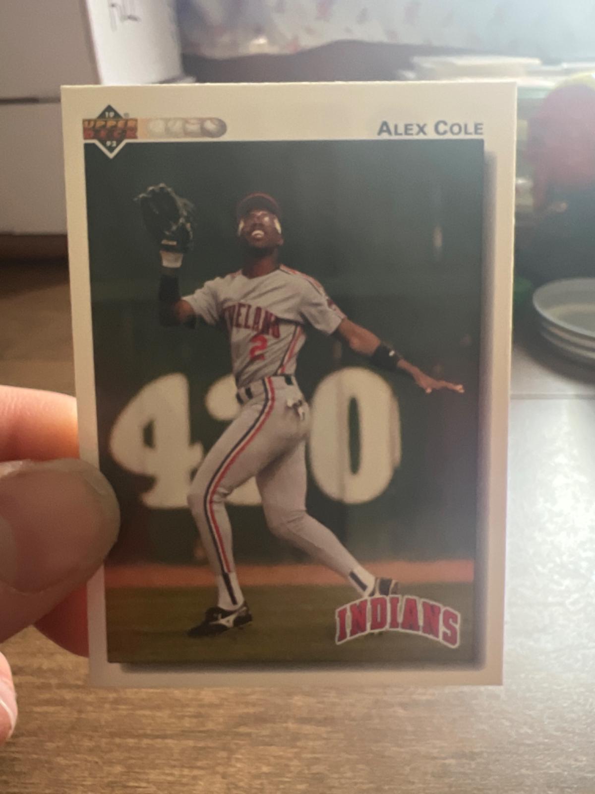 Alex cole #197 Prices | 1992 Upper Deck | Baseball Cards