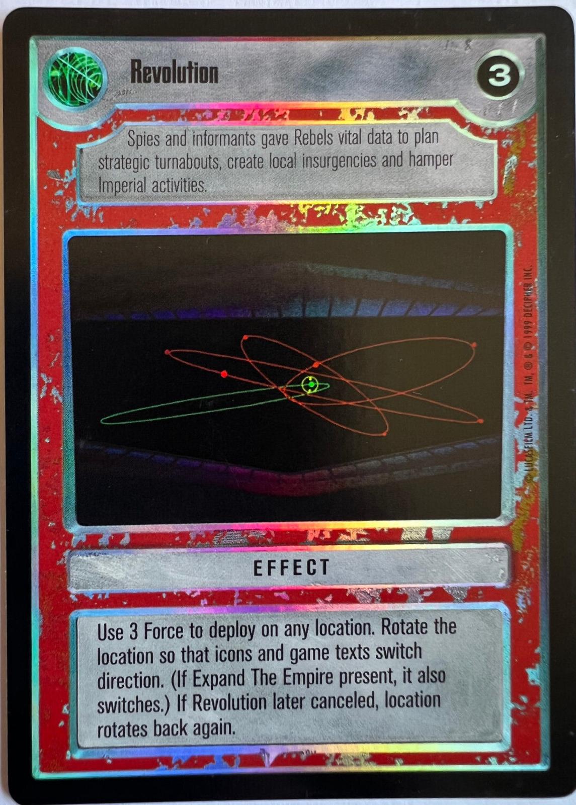 Revolution [Foil] Prices | Star Wars CCG Reflections | Star Wars Cards