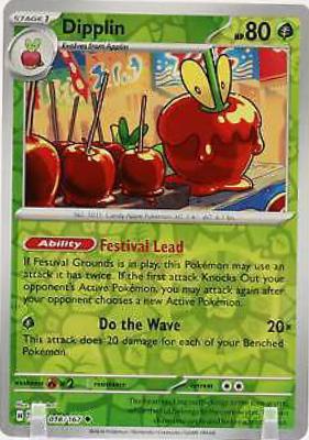 Dipplin [Reverse Holo] #18 Prices | Pokemon Twilight Masquerade ...